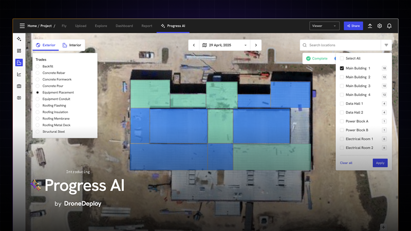 DroneDeploy’s Progress AI Automates Progress Tracking from Drone and ...