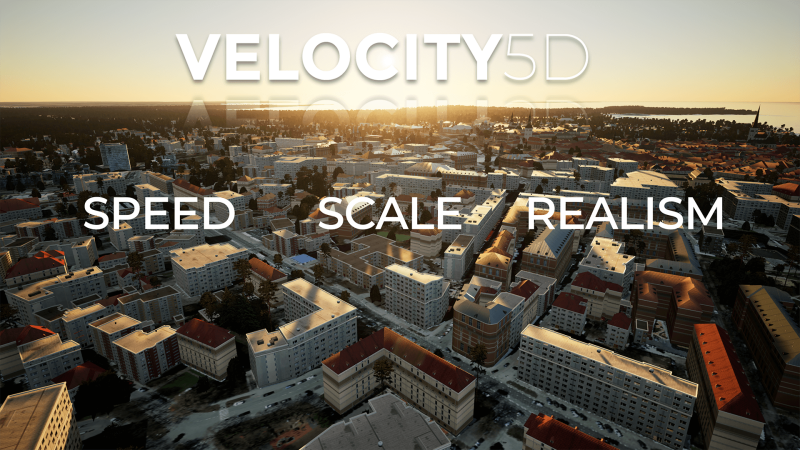 Quickly creating large-scale digital twins with VELOCITY 5D | Geo Week News