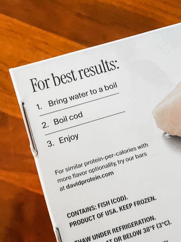 Protein bar company offers Pacific cod fillets | National Fisherman