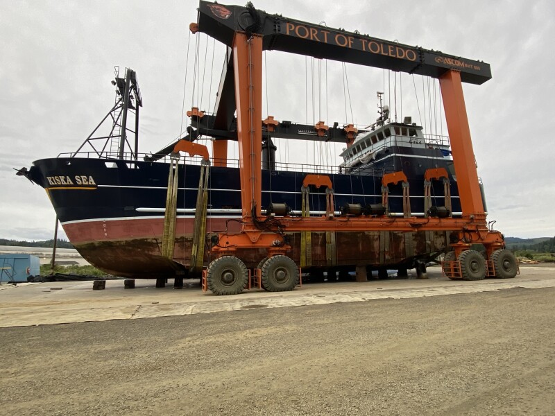 Port of Toledo Shipyard in the flow | National Fisherman