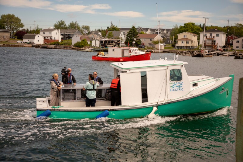 Glas Ocean Electric innovation in hybrid lobster boats | National Fisherman