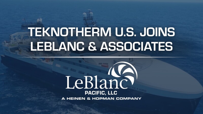 LeBlanc, Teknotherm announce US West Coast merger | National Fisherman