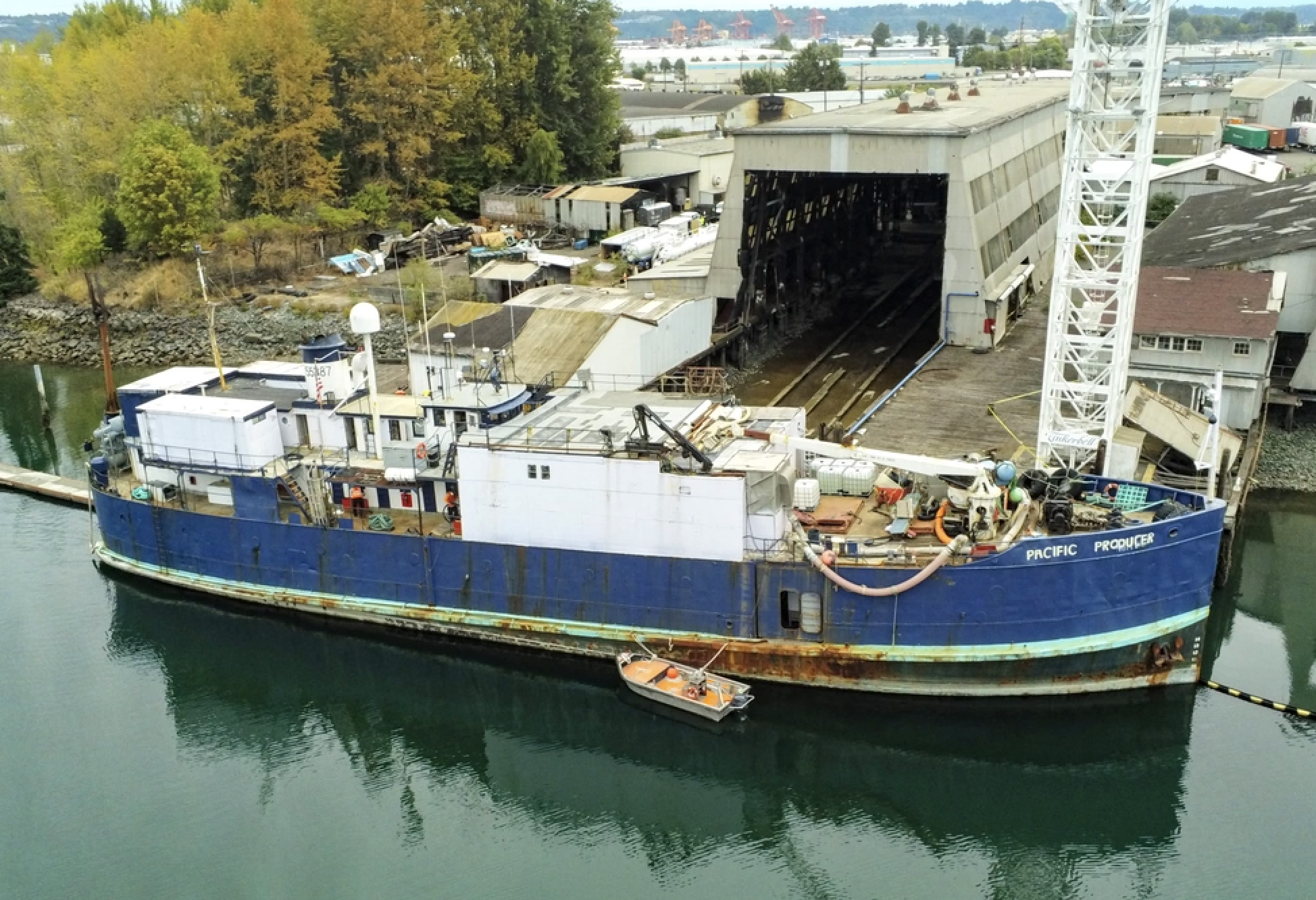 Coast Guard Completes Cleanup Of Troubled Processor Vessel National