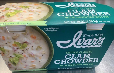 Ivar’s recalls clam chowder sold at Costco | SeafoodSource
