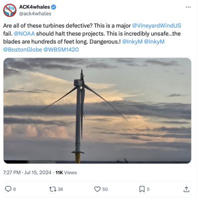 Vineyard Wind turbine blade failure | WorkBoat