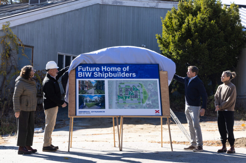 Bath Iron Works breaks ground on workforce housing project | WorkBoat
