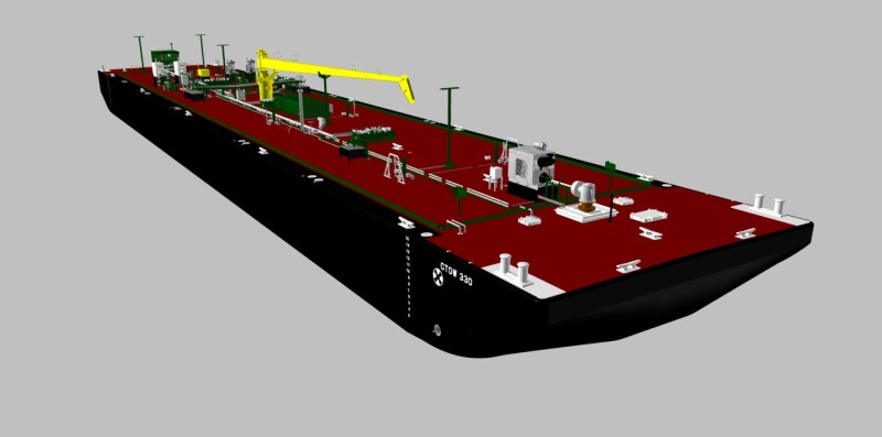 C&C Marine delivers 28,000 bbl. bunker barge | WorkBoat