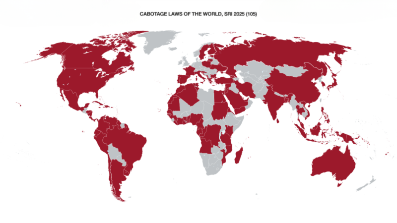 Report finds cabotage laws expanding worldwide | WorkBoat