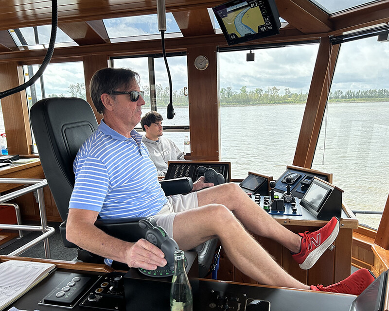 On board Bisso Towboat’s newest tractor tug Mr. Brian | WorkBoat