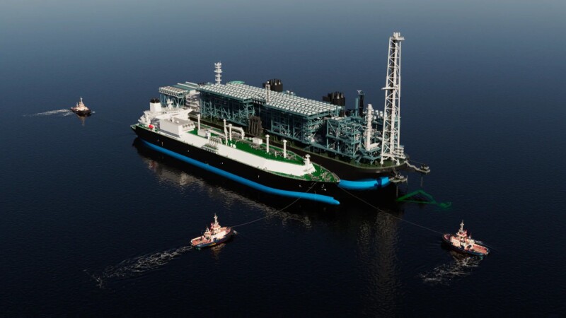 Delfin takes $5 billion FID on first US FLNG vessel | WorkBoat