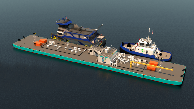 Maritime Blue launches RFP for methanol bunker barge design | WorkBoat