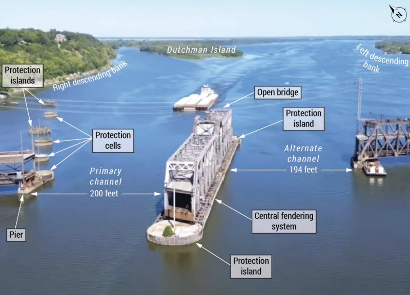 Overcompensating for cross-current led to Iowa bridge contact | WorkBoat