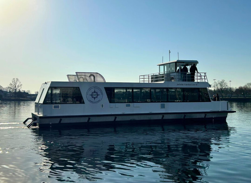 Savannah operator celebrates US' first waterjet hybrid ferries | WorkBoat