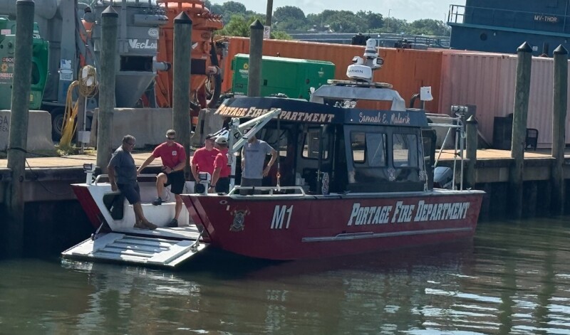 Lake Assault Boats refits Indiana fireboat | WorkBoat