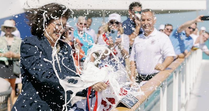 American Cruise Lines christens another small ship | WorkBoat