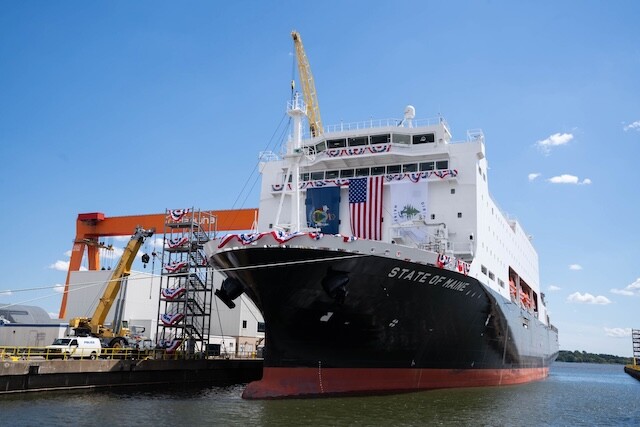 Hanwha Philly Shipyard christens third National Security Multi-Mission ...