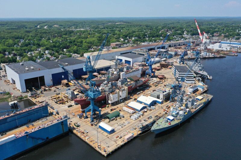 Draftsmen on strike at Bath Iron Works | WorkBoat