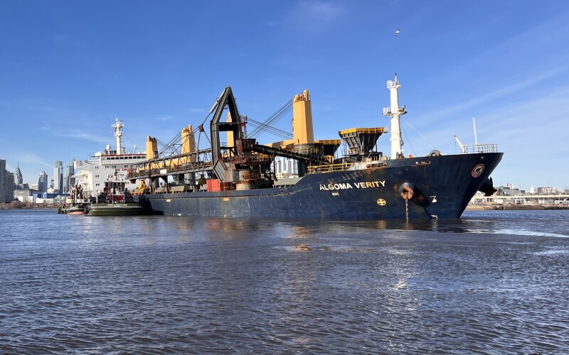 Grounded bulk carrier refloated in Philadelphia | WorkBoat