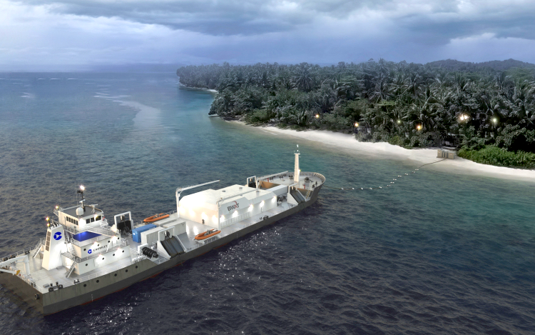 Crowley, BWXT unveil nuclear power generation vessel concept | WorkBoat