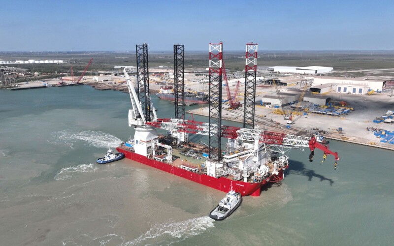 Sea trials for first US flag WTIV | WorkBoat