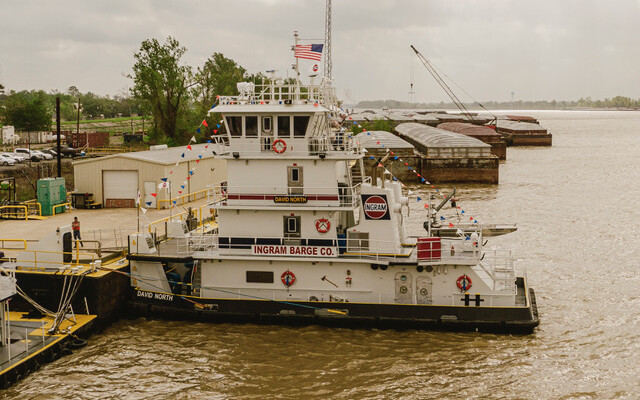 Ingram christens latest towboat | WorkBoat