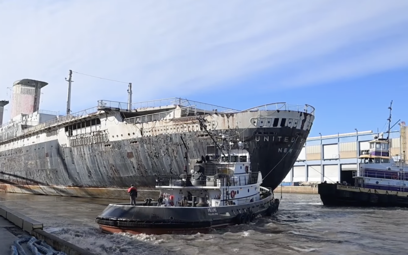 SS United States tow rescheduled for Feb. 18 | WorkBoat