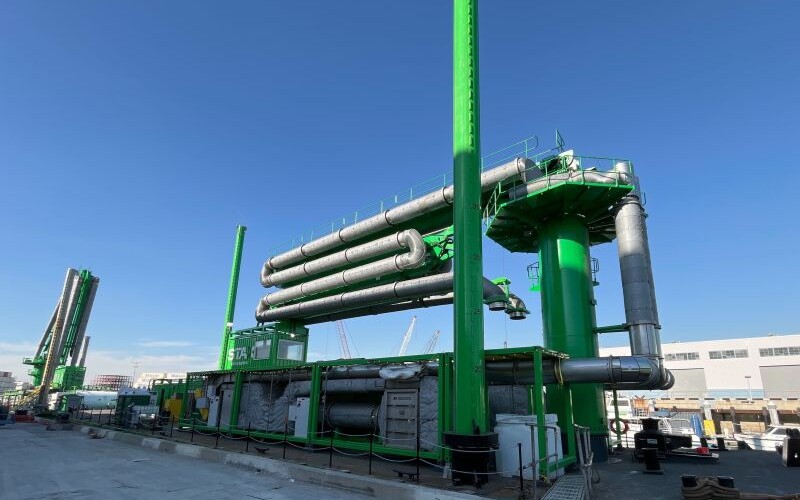 Emissions capture barge bound for Port of Benicia | WorkBoat