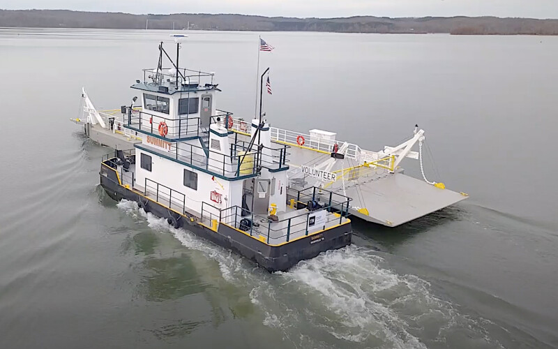 McGinnis delivers new Tennessee River ferry boat | WorkBoat