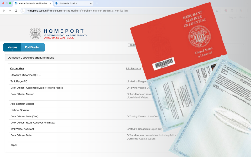 Coast Guard updates officer and rating endorsement titles | WorkBoat