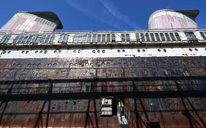 SS United States prepared for move to Florida, reef sinking | WorkBoat
